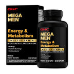 GNC Mega Men multivitamins for energy