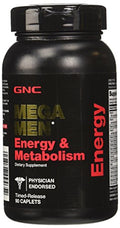 GNC Mega Men multivitamins for energy