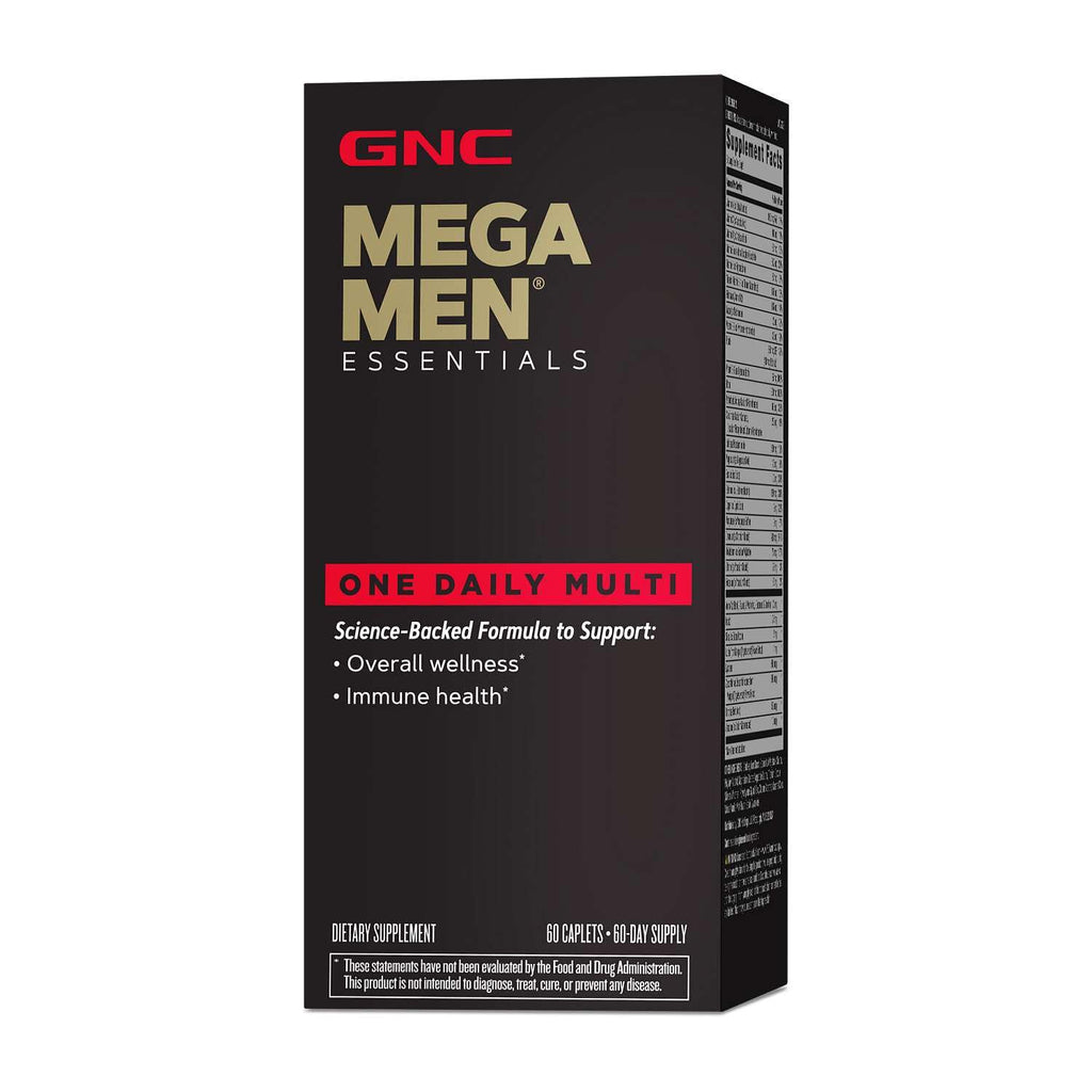 GNC Mega Men multivitamins for men