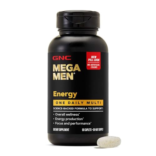GNC Mega Men One Daily multivitamins