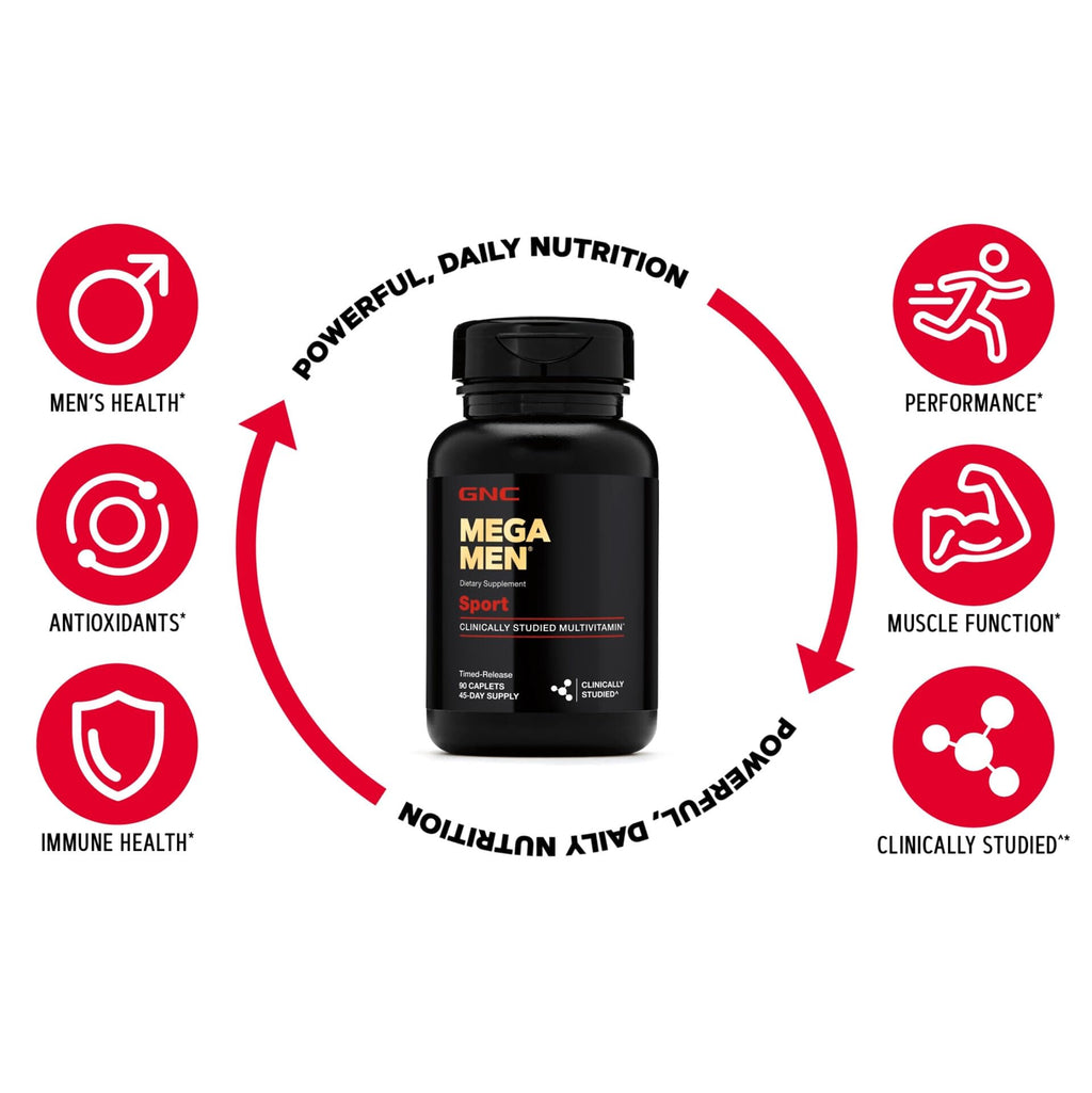 GNC Mega Men Sport immune system support
