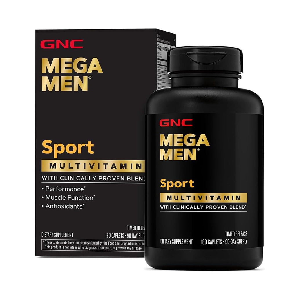 GNC Mega Men Sport multivitamin benefits