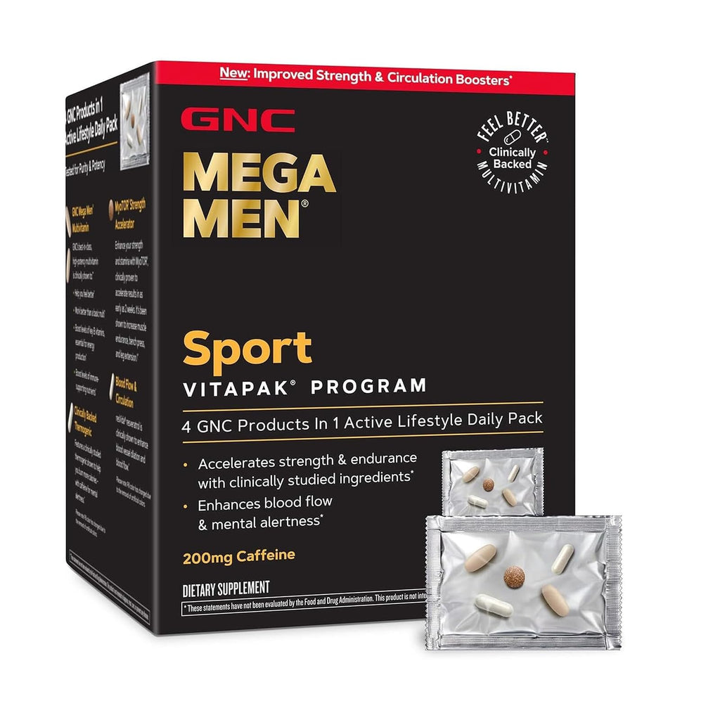 GNC Mega Men Sport multivitamins