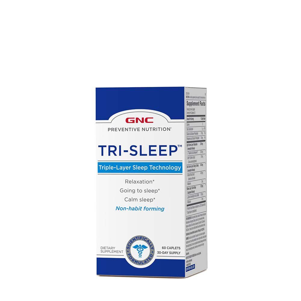 GNC melatonin caplets for sleep