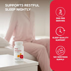 GNC melatonin for restful sleep