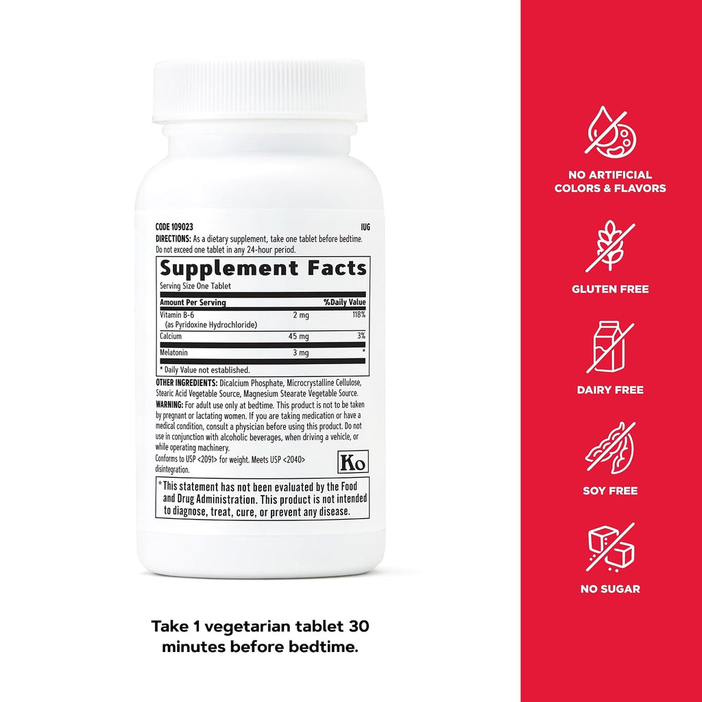 GNC melatonin support for sleep