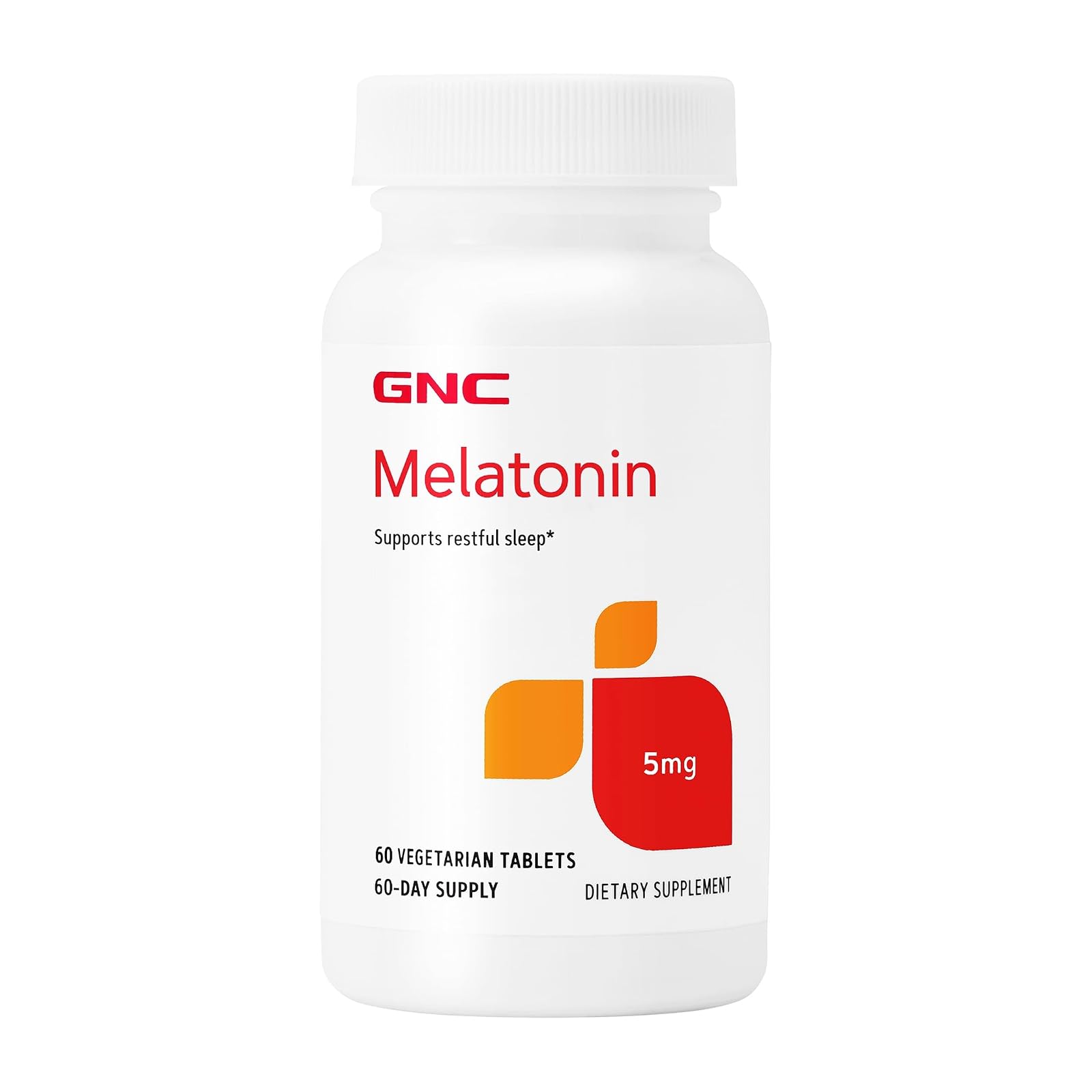 GNC melatonin tablets for restful sleep