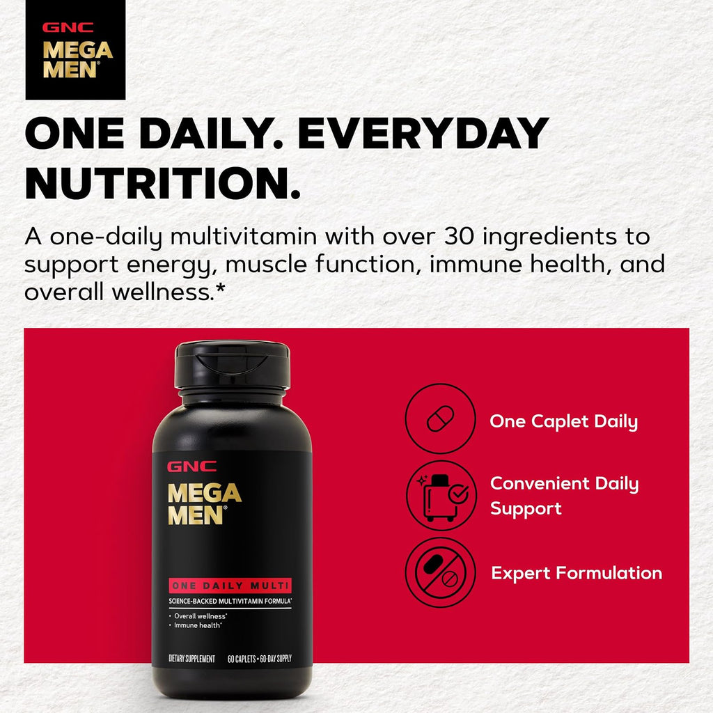 GNC men's health supplements