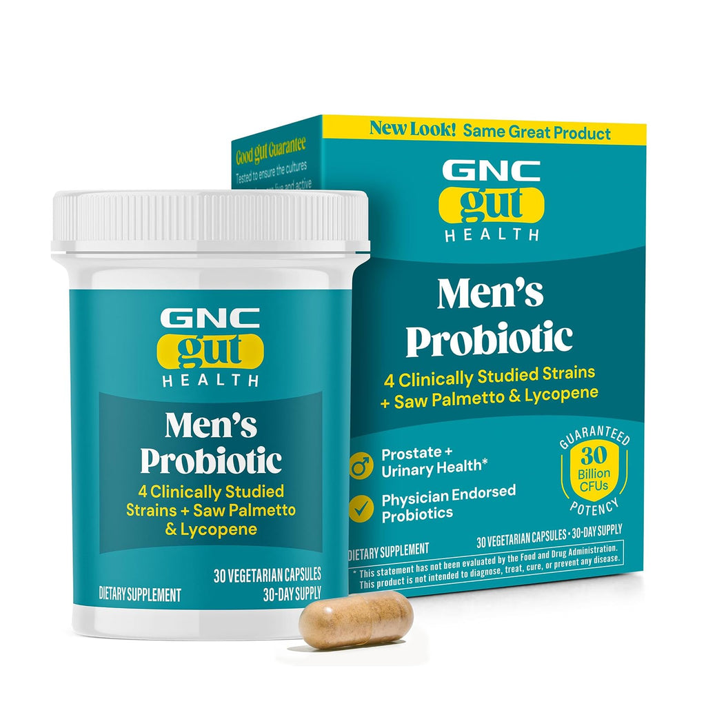 GNC men's multi-strain probiotics