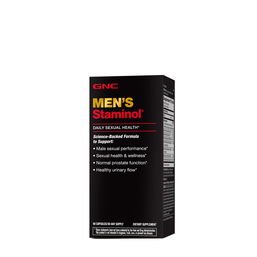 GNC Men's Staminol health benefits