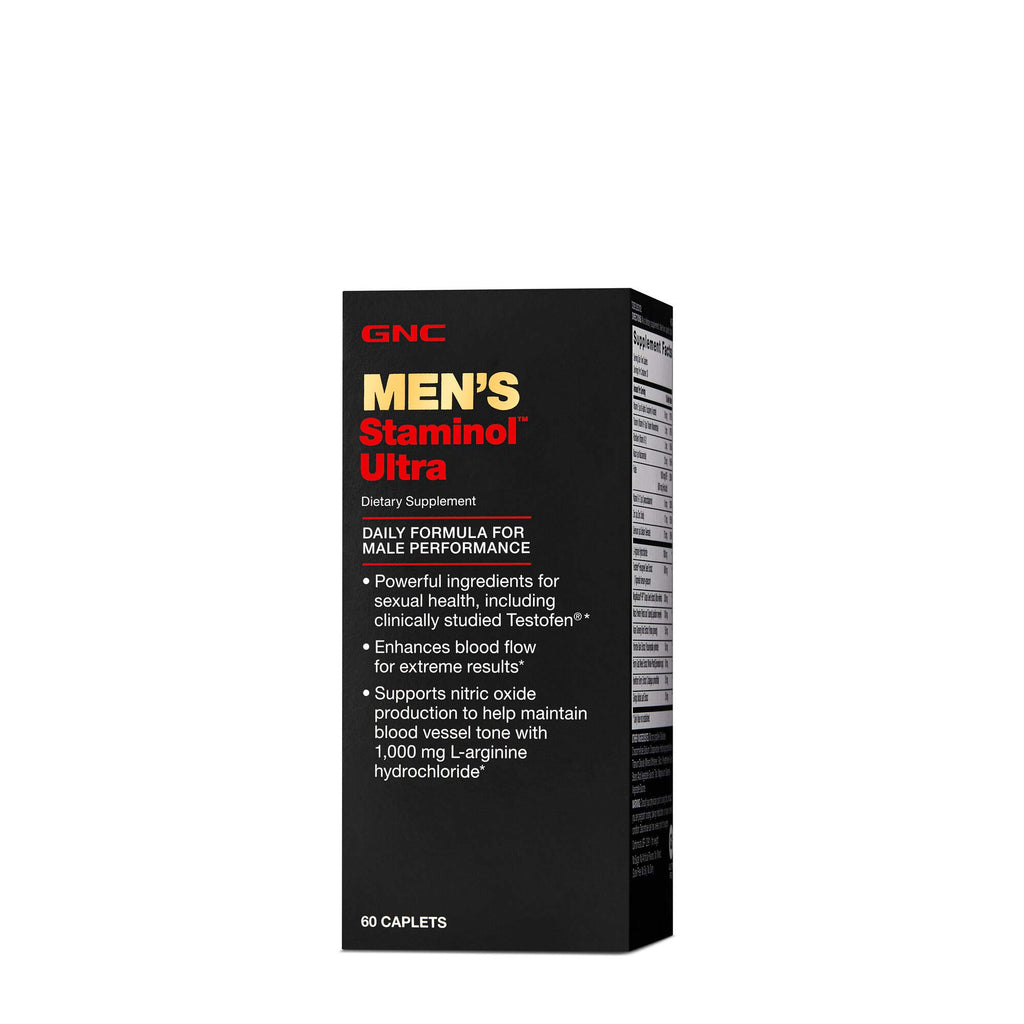 GNC Men's Staminol Ultra benefits
