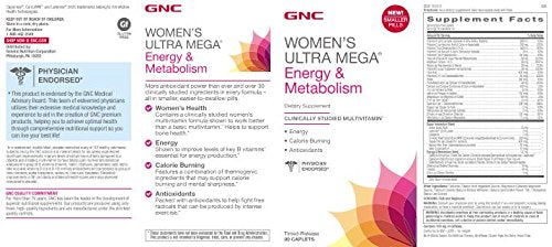 GNC multivitamins for women's health support