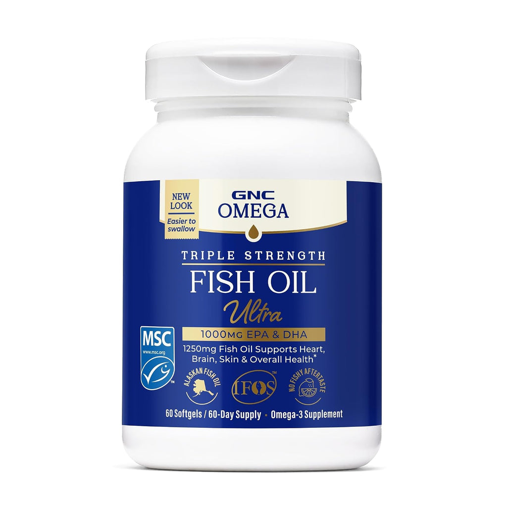 GNC Omega Triple Strength Fish Oil