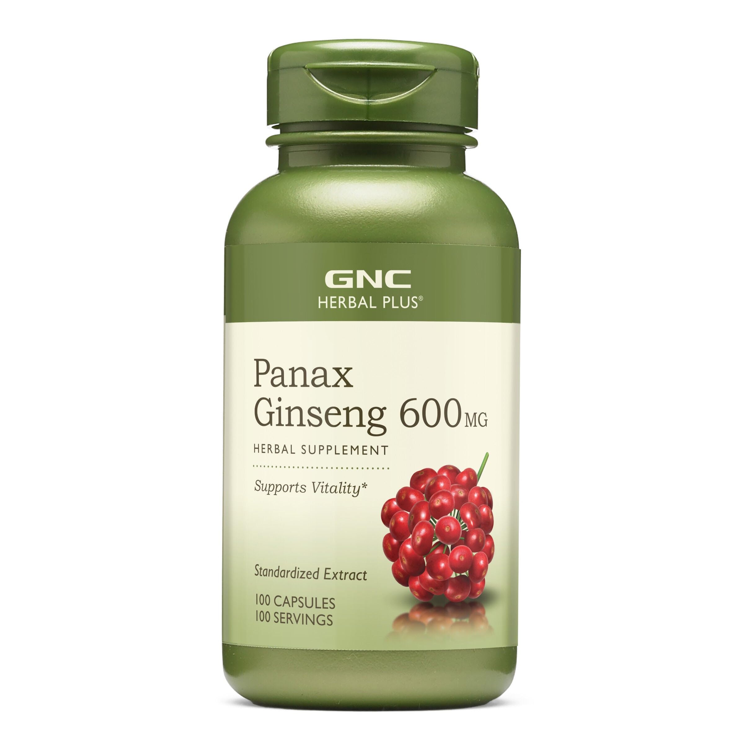GNC Panax ginseng for vitality