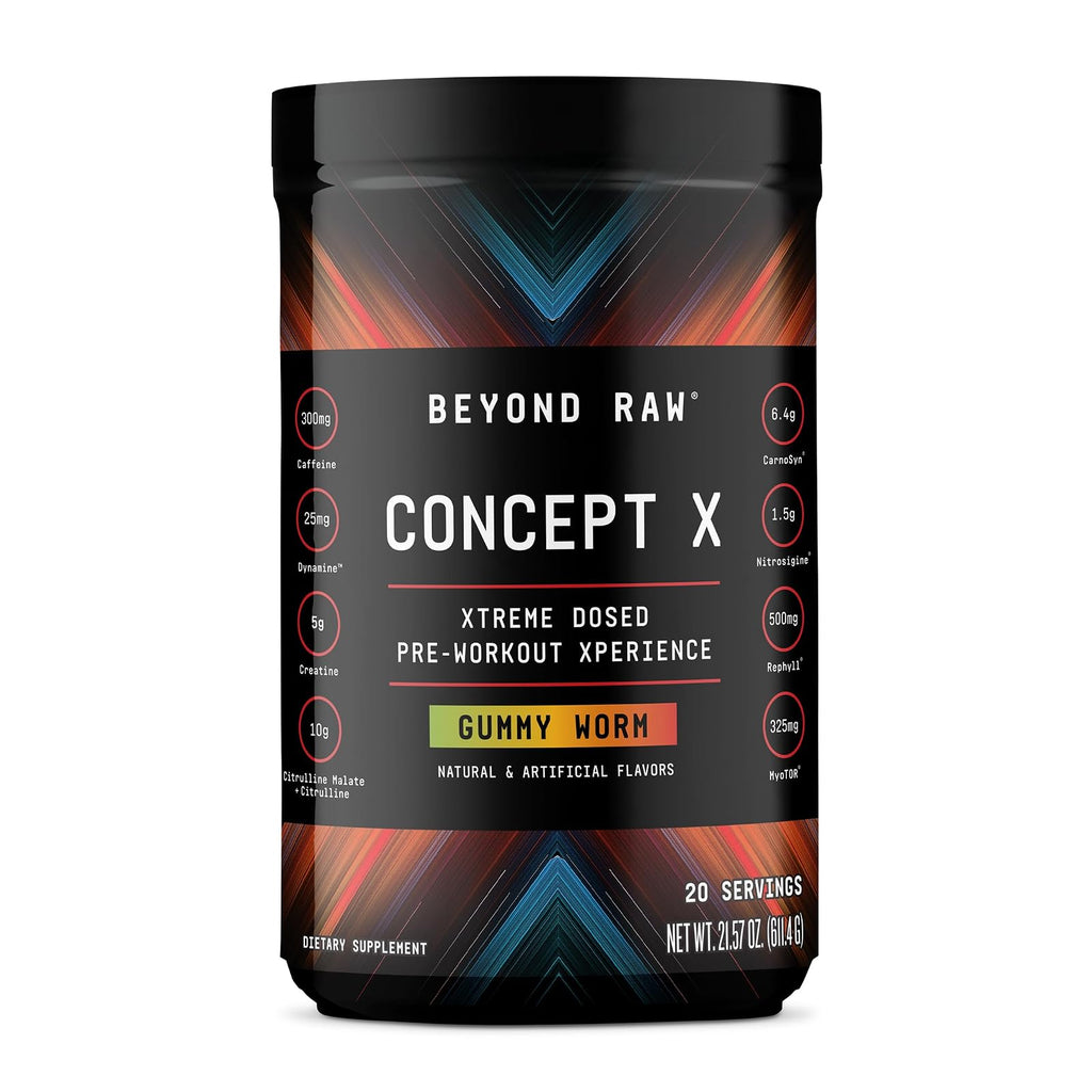 GNC pre-workout powder gummy worm flavour