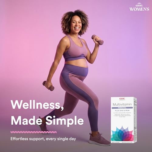 GNC prenatal vitamins with DHA benefits