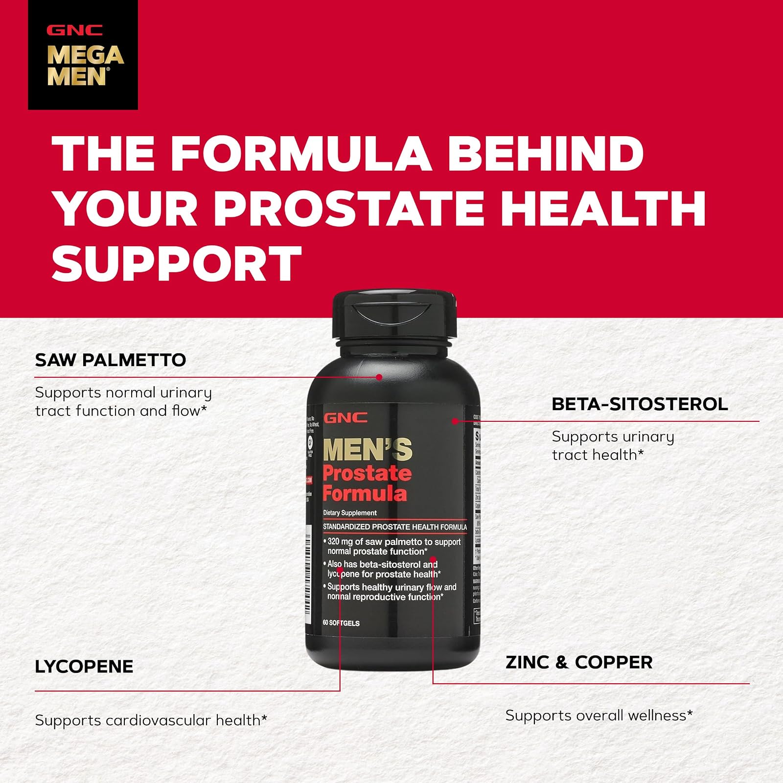 GNC prostate formula for men