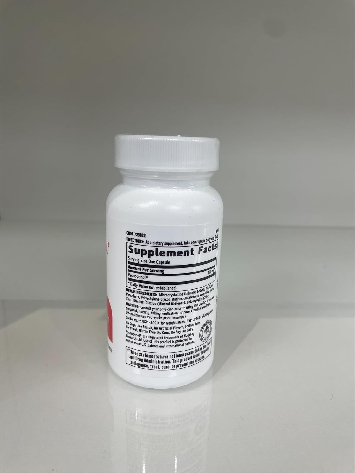 GNC Pycnogenol capsules for skin health