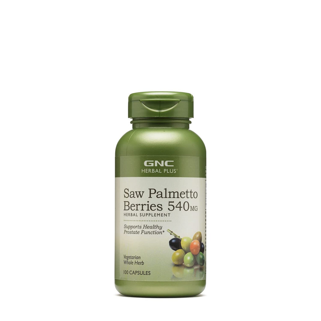 GNC saw palmetto capsules for prostate health