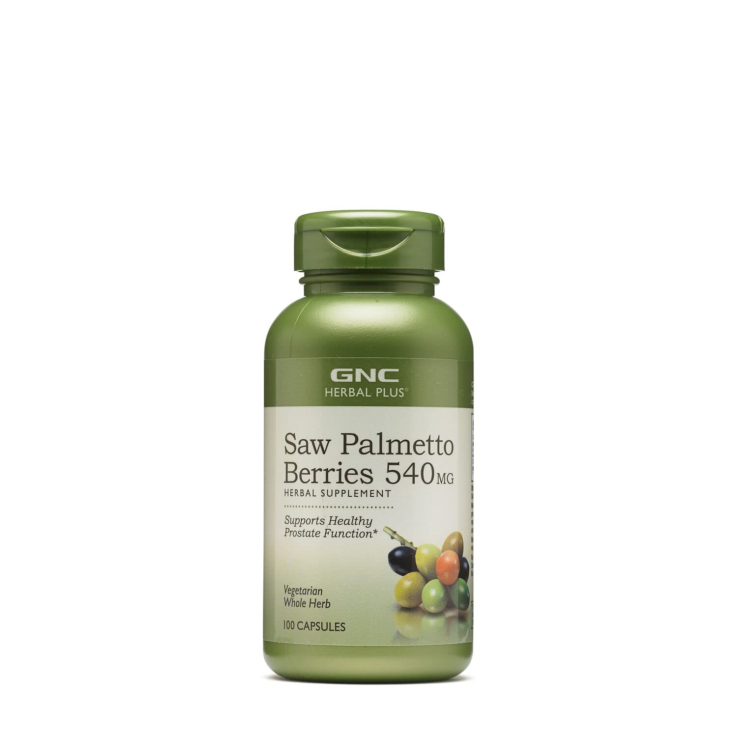 GNC saw palmetto capsules for prostate health