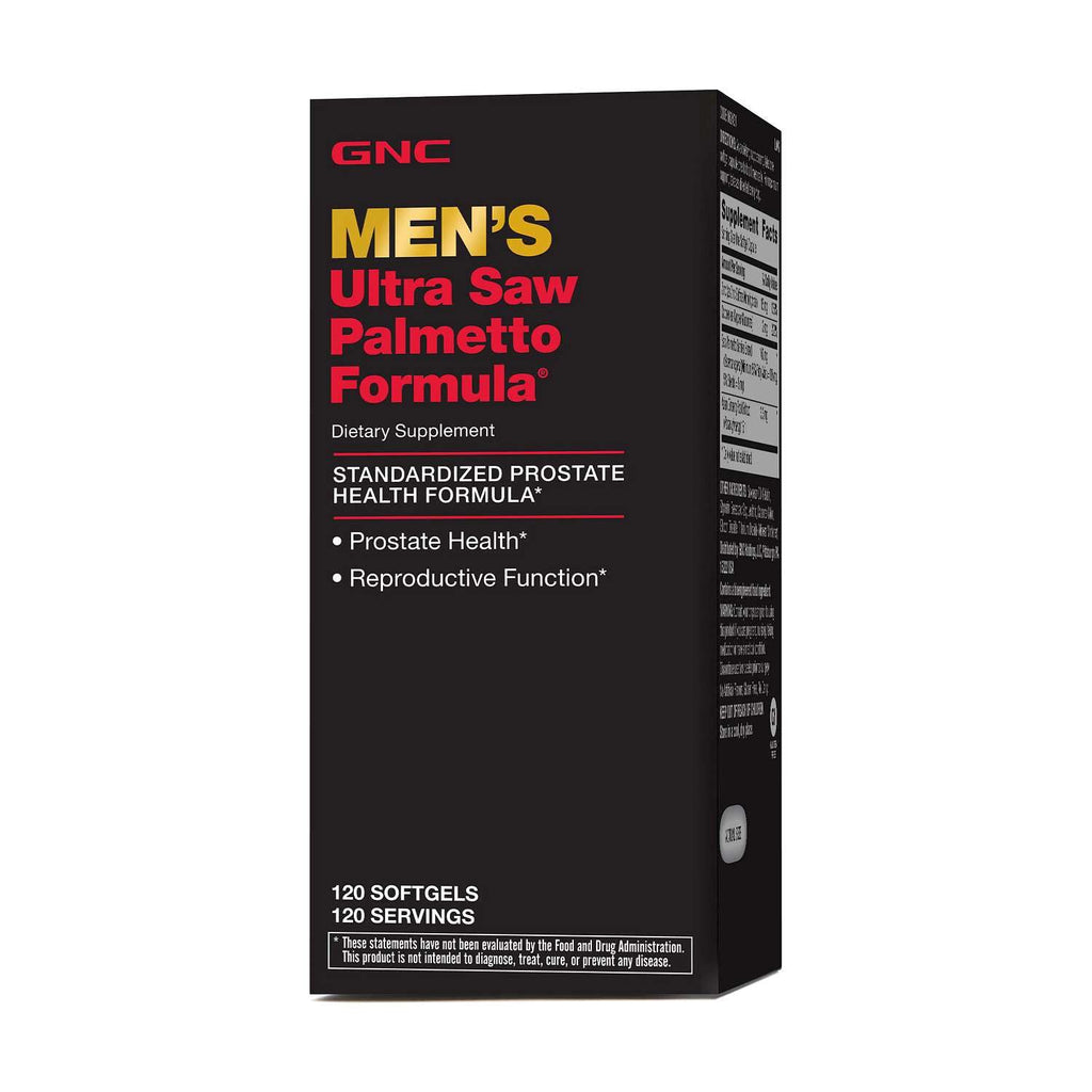 GNC saw palmetto for prostate health