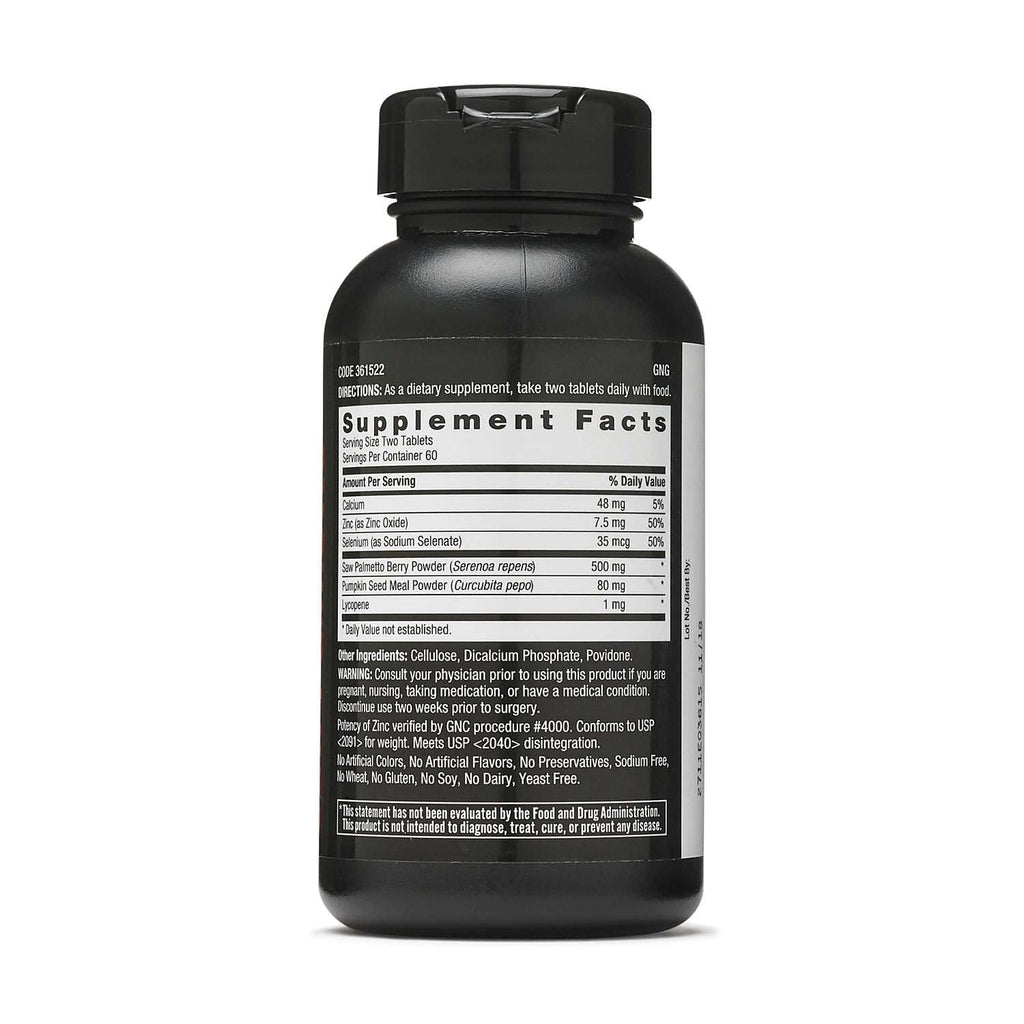 GNC saw palmetto tablets