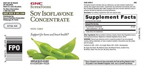 GNC Soy Isoflavone multivitamin for seniors