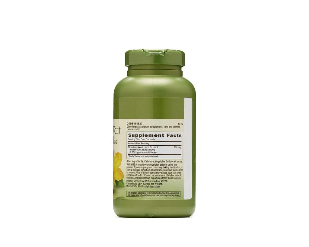 GNC st. john's wort for stress relief