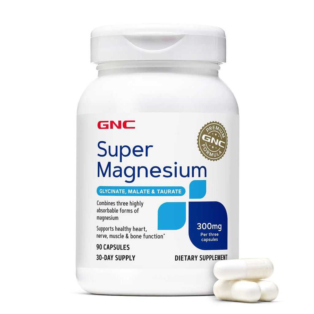 GNC Super Magnesium 300 mg capsules
