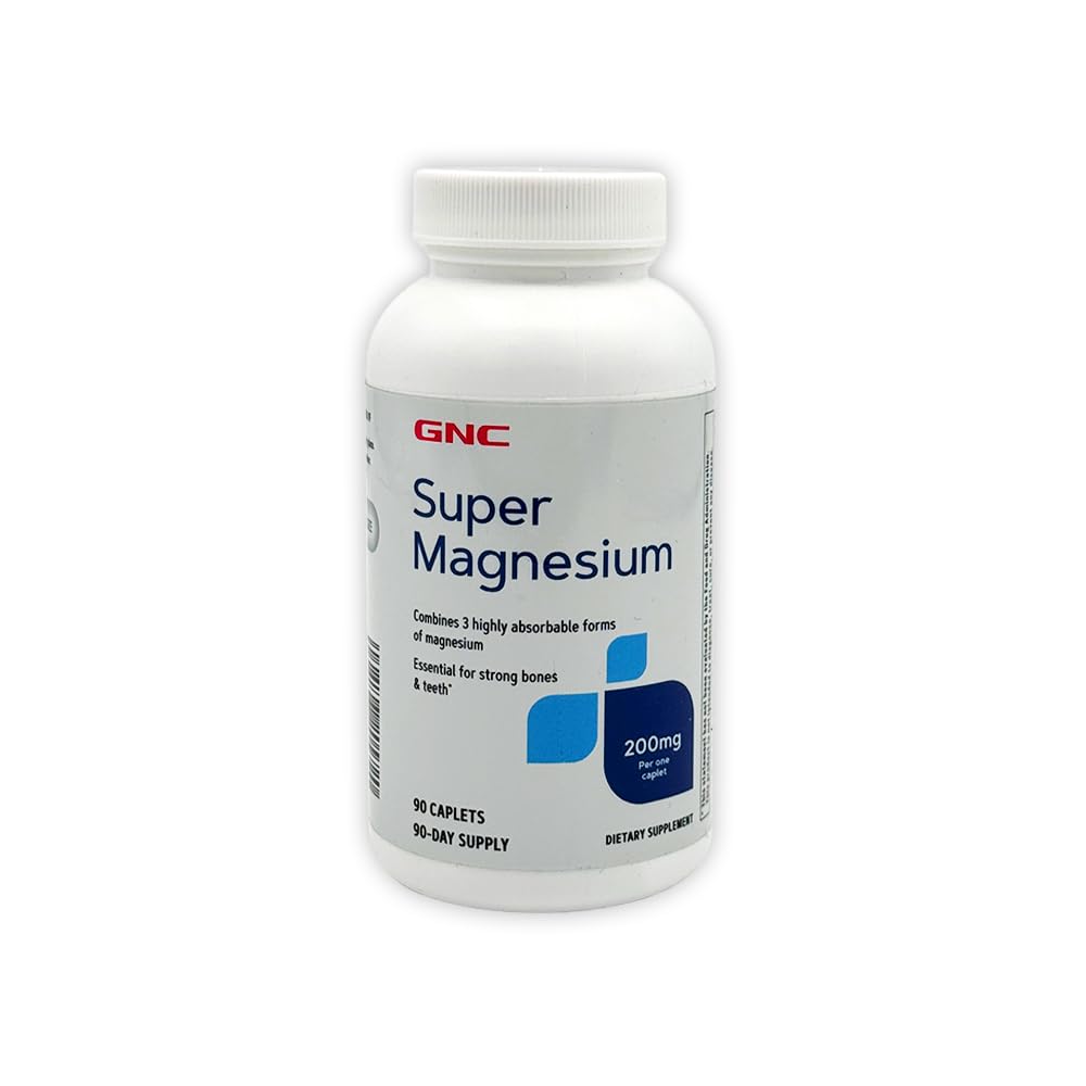 GNC Super Magnesium for bone health