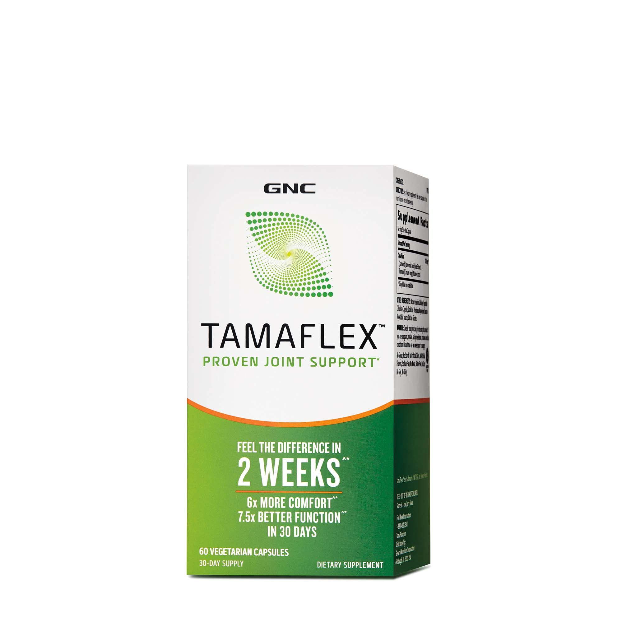 GNC TamaFlex blended vitamin supplements
