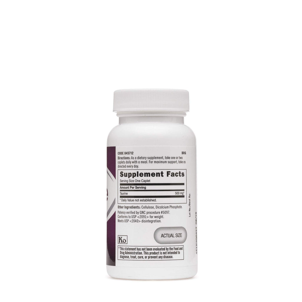 GNC Taurine caplets for active lifestyle