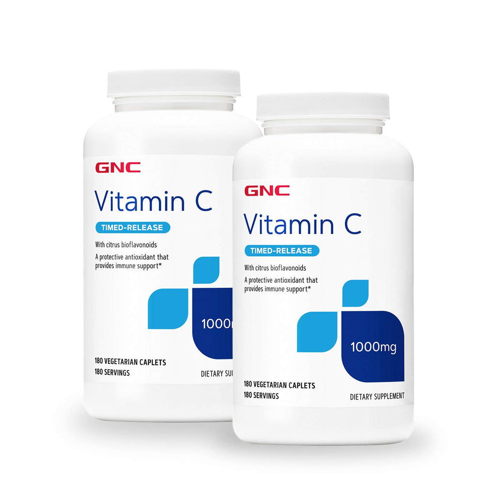 GNC timed-release vitamin C tablets