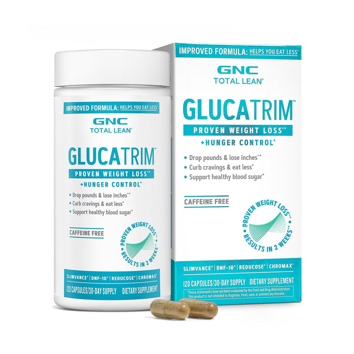 GNC Total Lean GlucaTrim capsules