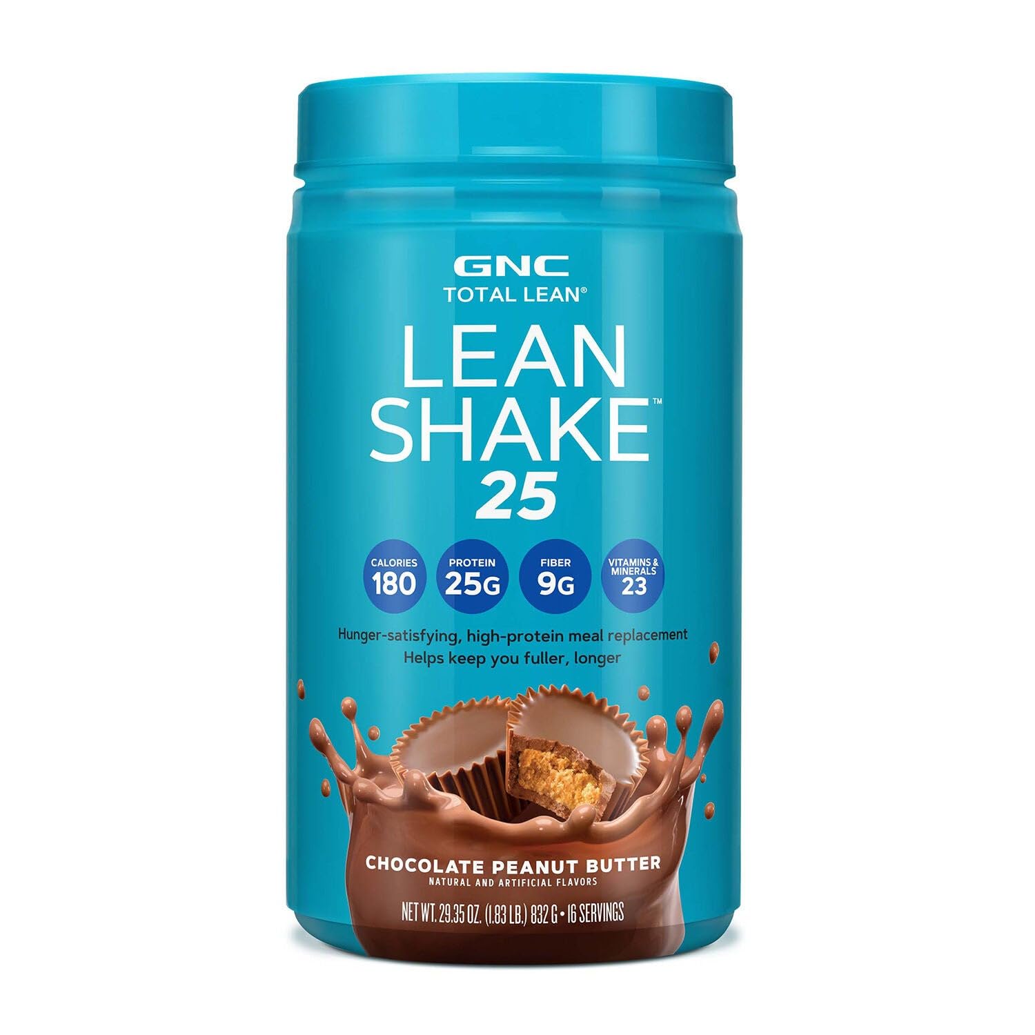 GNC Total Lean Shake chocolate peanut butter