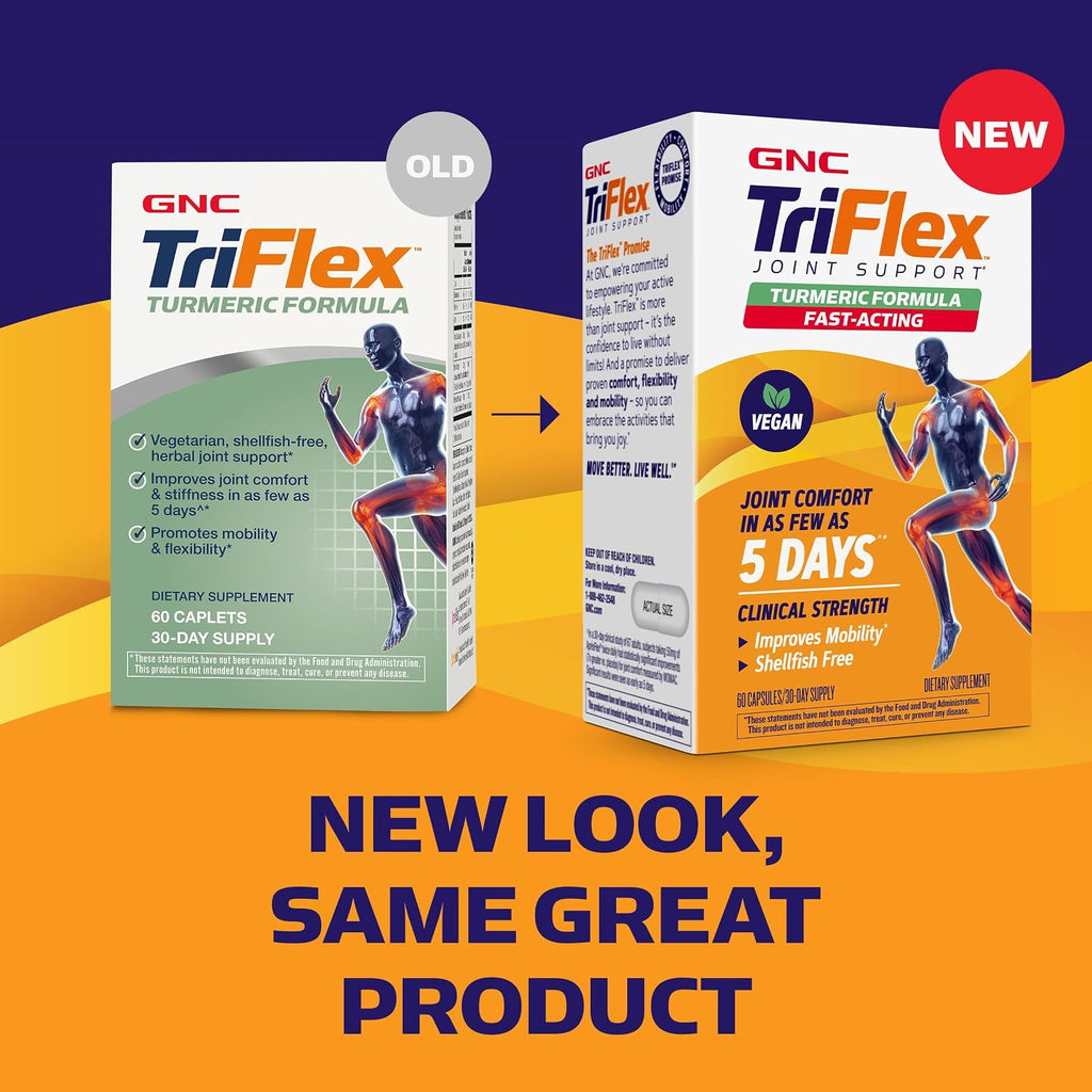GNC TriFlex turmeric for active lifestyle