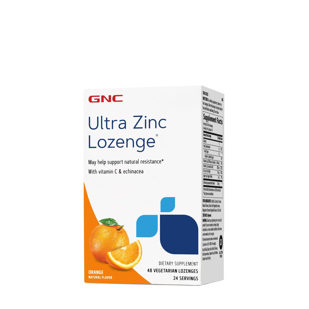 GNC Ultra Zinc lozenges for immunity