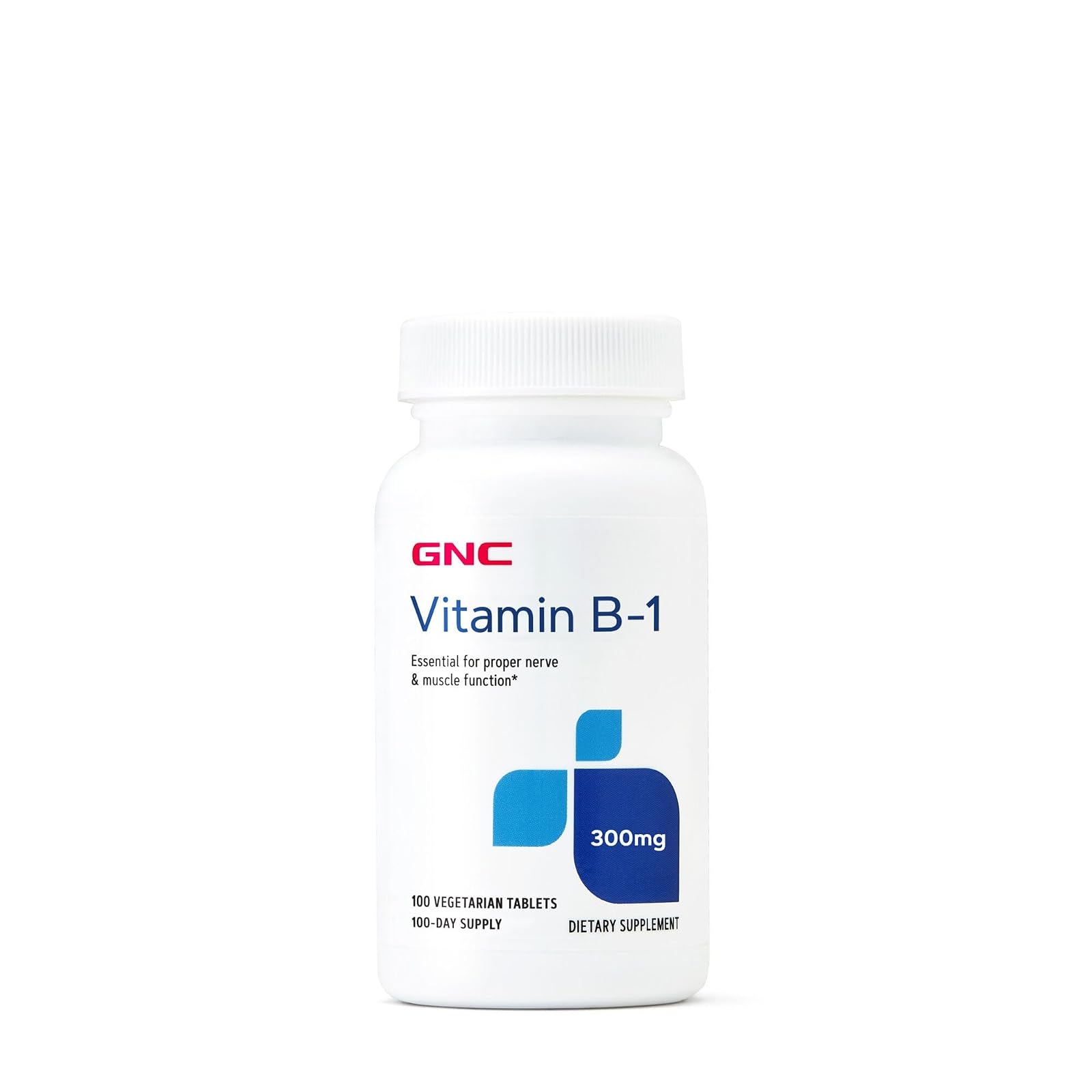 GNC Vitamin B1 300 mg tablets