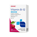 GNC vitamin B12 cherry lozenges