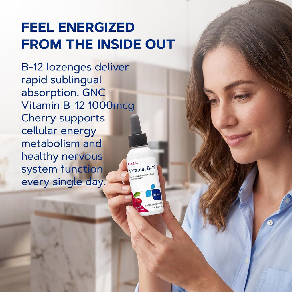 GNC vitamin B12 for vitality