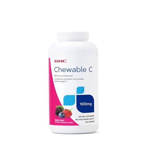 GNC vitamin C 100 mg supplement