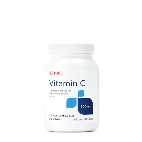 GNC Vitamin C 500 mg caplets