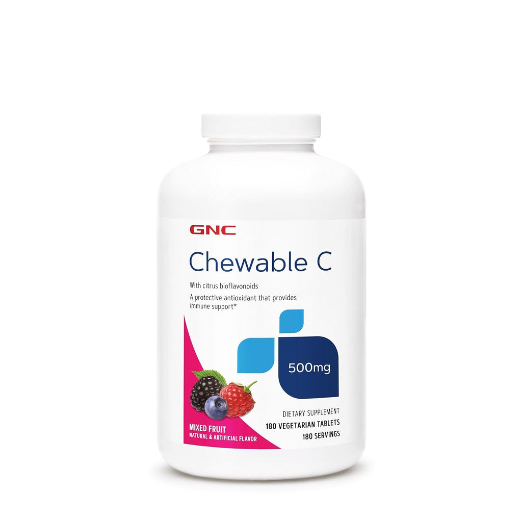 GNC Vitamin C chewables for immunity