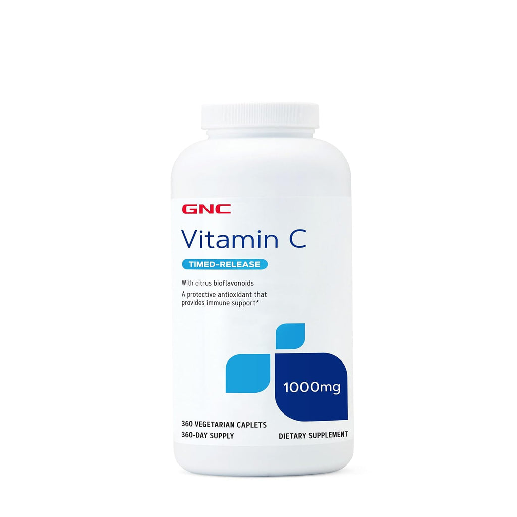 GNC Vitamin C immune support caplets