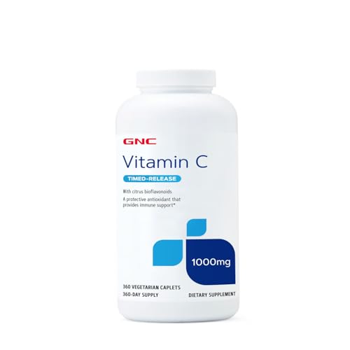 GNC Vitamin C timed-release tablets