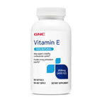 GNC vitamin E softgels for health