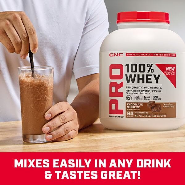 GNC whey protein for athletes