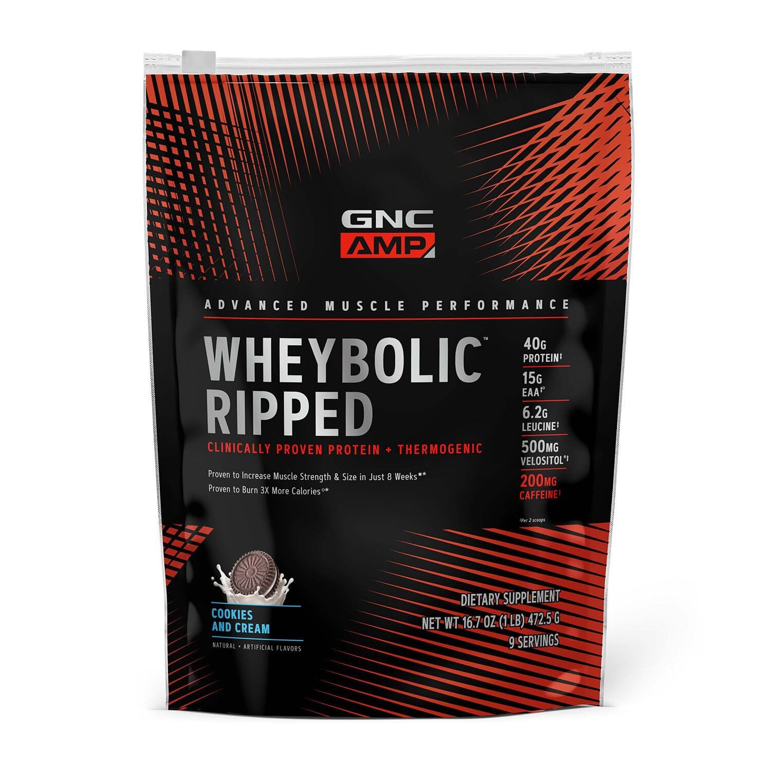 GNC whey protein for muscle recovery