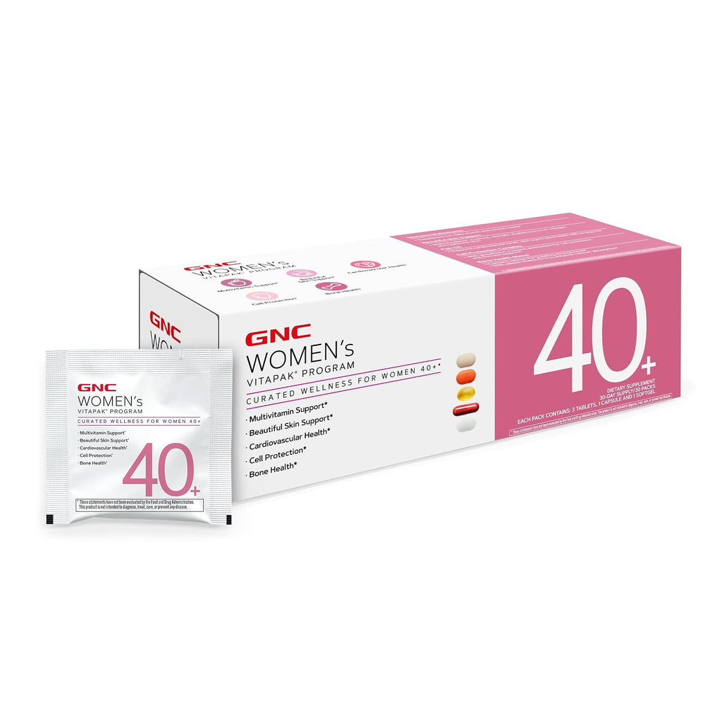 GNC Women's 40+ multivitamin pack