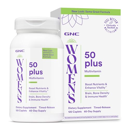 GNC Women's 50 Plus Multivitamin benefits